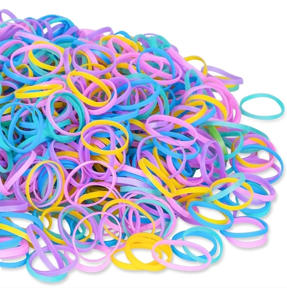 Accessories | Color Elastic Hair Bands 250 Pieces Mini Hair Rubber ...